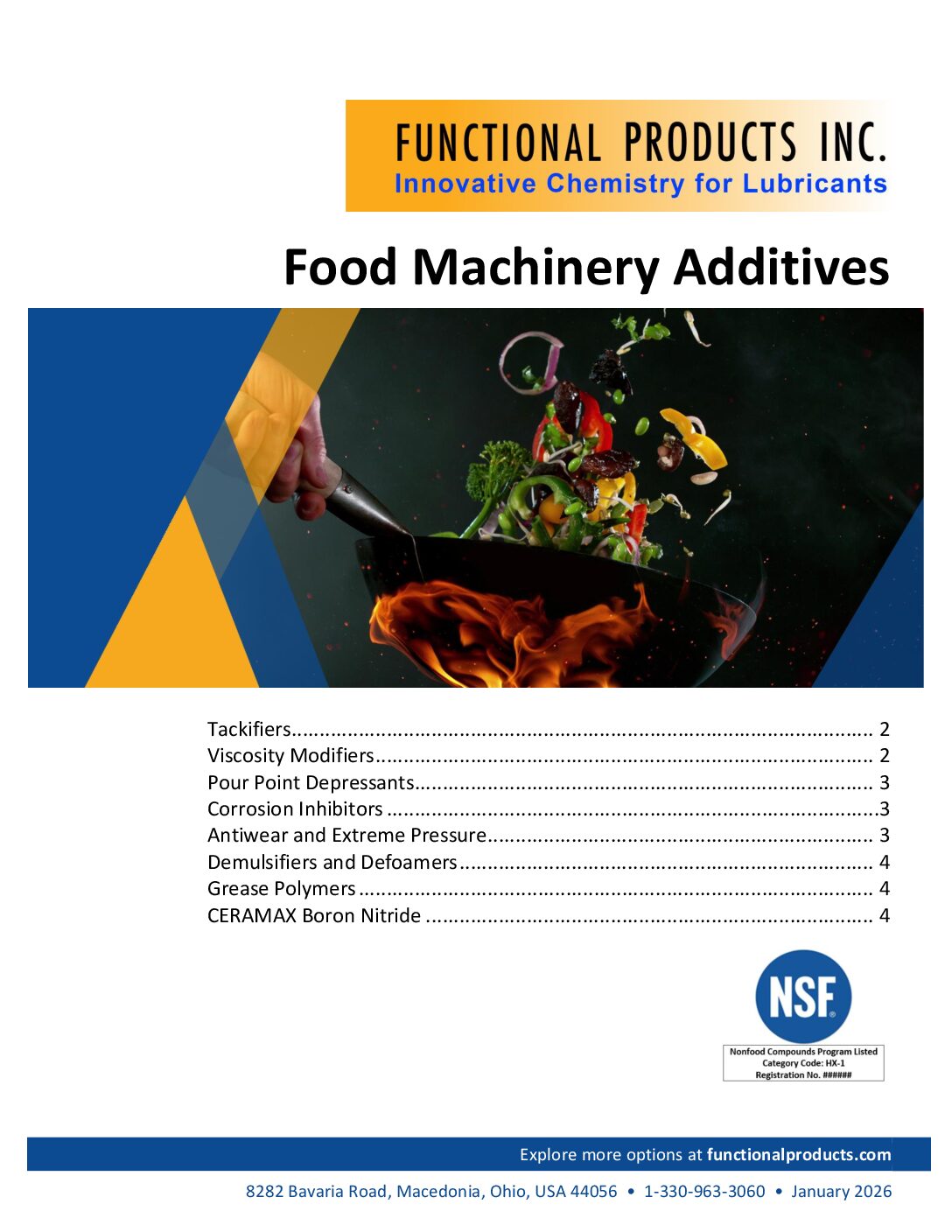 Food Machinery | Functional Products Inc.